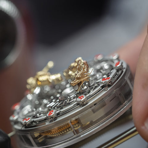 GNS1.2 blue Dragon - Genus Watches